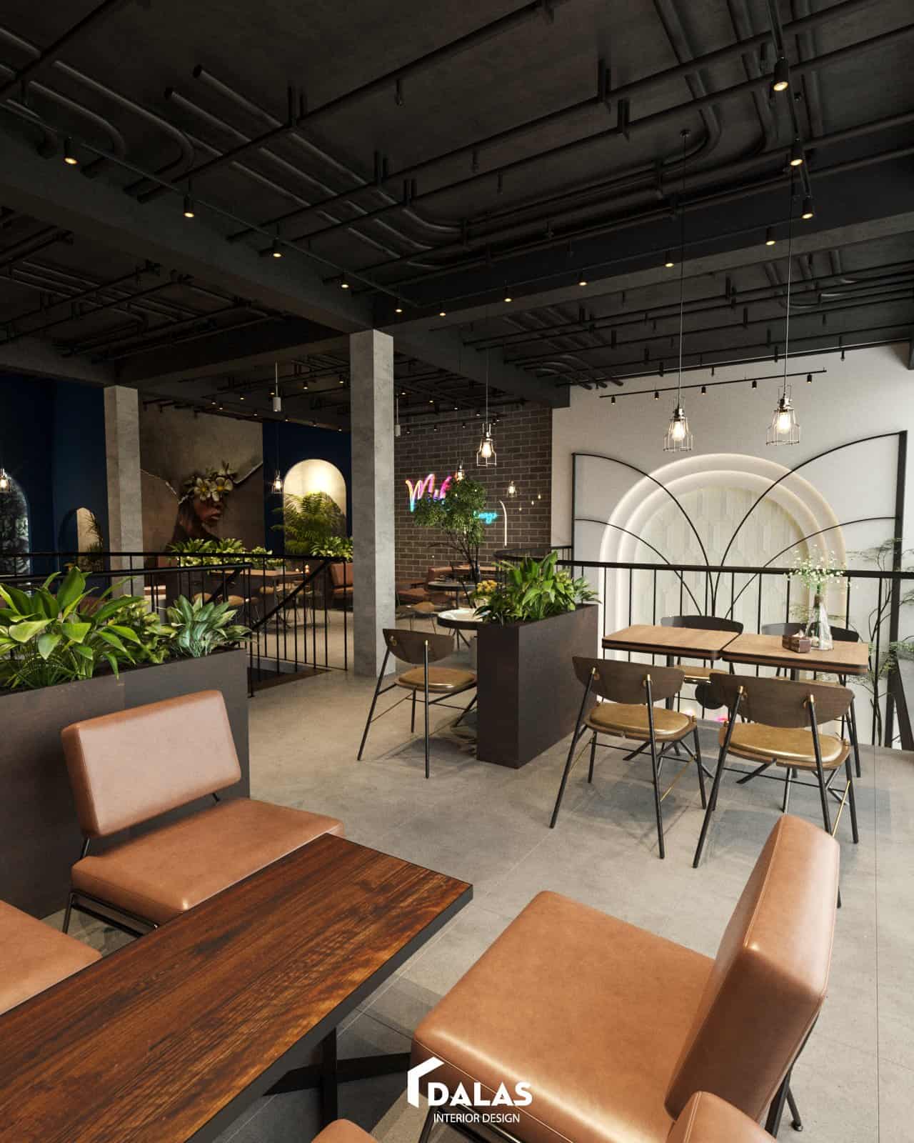 Mio Coffee - Thiết kế Thi công Nội thất Dalas